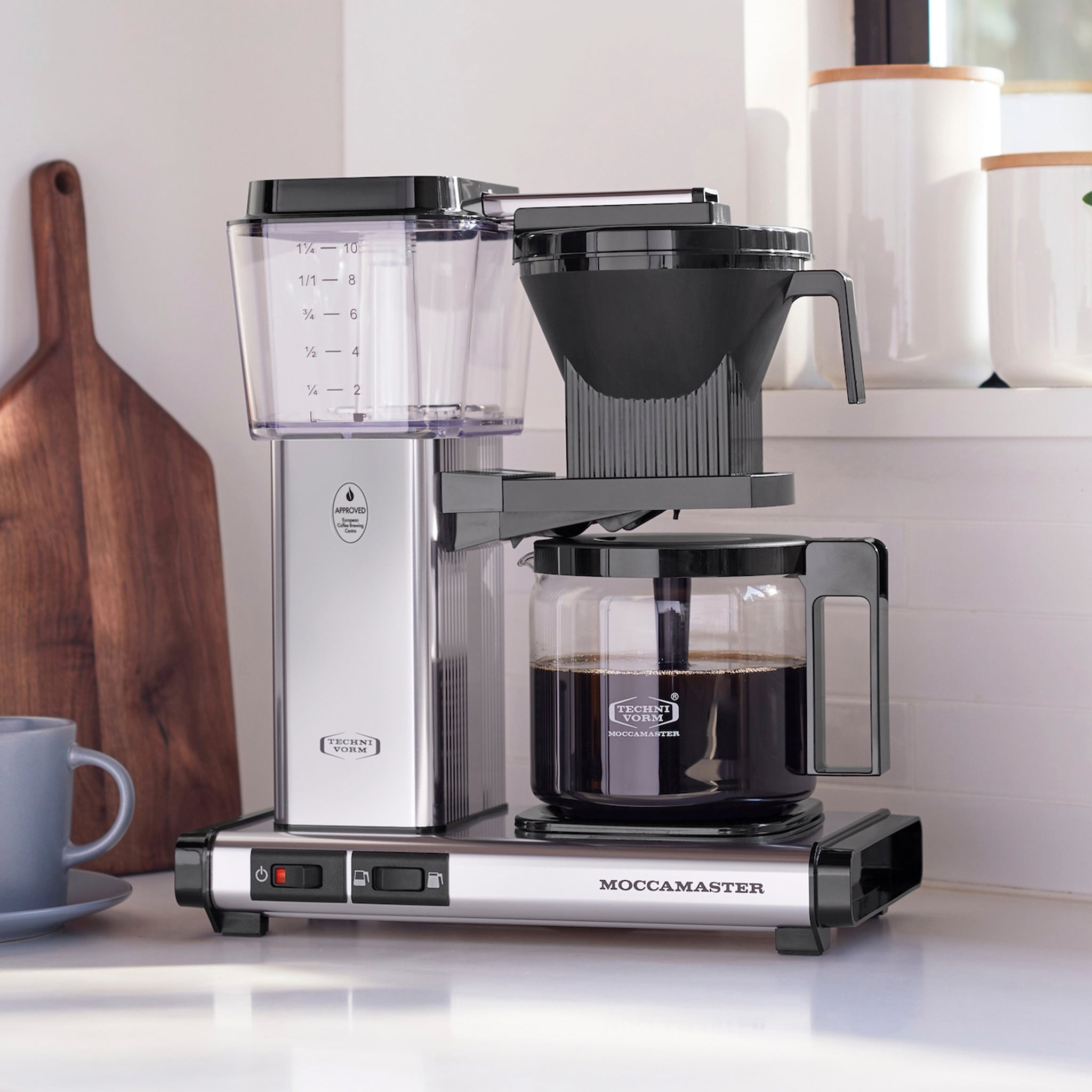 Automatic Coffee Machine: Moccamaster KBGV Select Coffee Maker ...